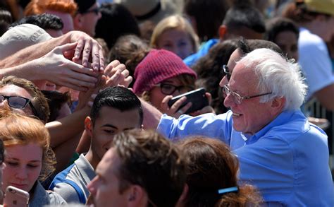 Bernie Sanders Scorn For Gop Foe Seen As Signal Of Dem Unity Boston