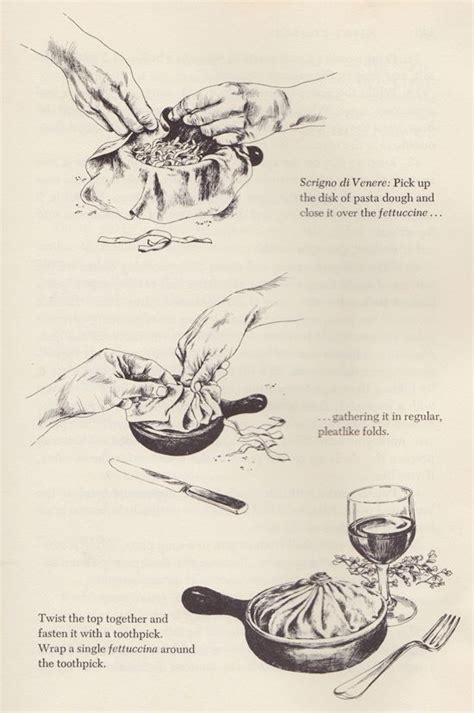 An Old Recipe Book With Instructions On How To Make Pasta And Other Things In It