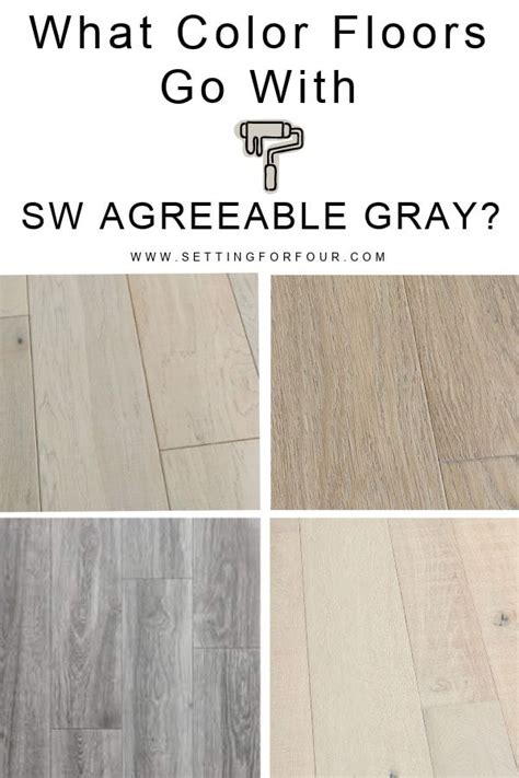 What Color Floors Go With Agreeable Gray