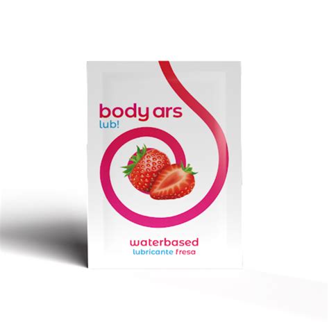 MONODOSIS GEL BODY ARS FRESA ÁCIDA BASE DE AGUA La Maleta Juguetona