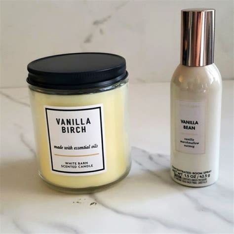 White Barn | Bath & Body | White Barn Vanilla Birch Candle And Vanilla ...