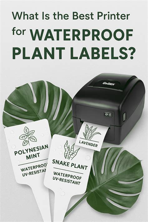 Plant Label Printer