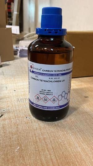 Carbon Tetrachloride Lr 500ml Griffchem In Nairobi Central Medical