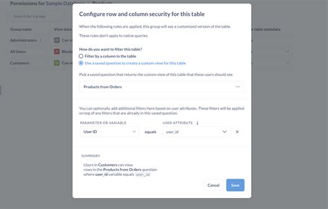 Tutorial Column Level Permissions In Metabase Metabase Learn