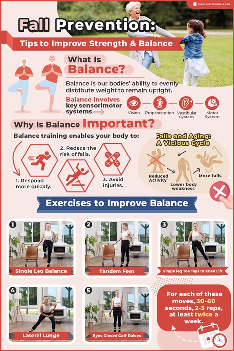 Fall Prevention Tips To Improve Strength And Balance Sunny Health And