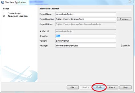 Tạo Java Application Project Với Maven Bằng Netbeans Jeremys Blog Nơi Sẻ Kiến Thức Về Lập Trình