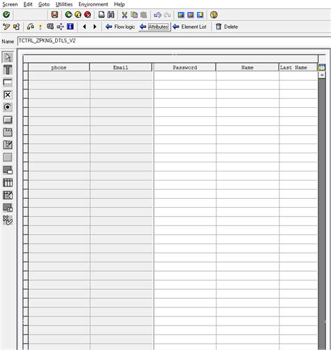 Sap Abap Central Usage Of Module Pool To Customize Fields In Tmg