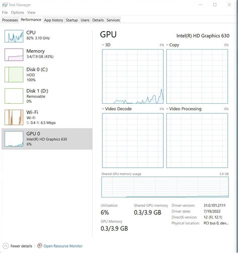 Help Error Gpu Not Appearing In Task Manager Rlaptops