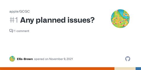 Any Planned Issues · Issue 1 · Applegcgc · Github