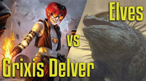 Brainstorm Mtg Legacy Magic The Gathering Grixis Delver Vs Elves