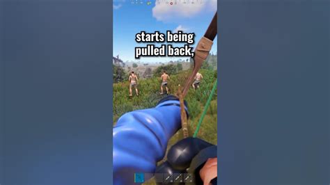 How To Jump Shot With A Bow In Rust Youtube