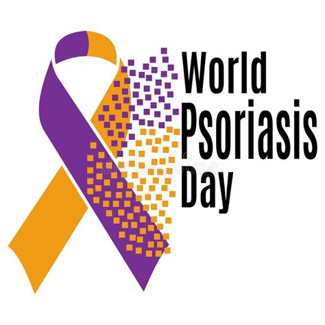 World Psoriasis Day Idea For A Poster Banner Leaflet Or Postcard On