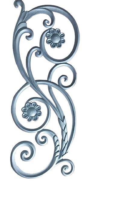 Dcap 551 Die Cast Aluminum Scroll Panel Us Metal Designs