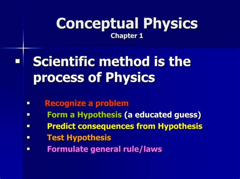 PPT Conceptual Physics PowerPoint Presentation Free Download ID