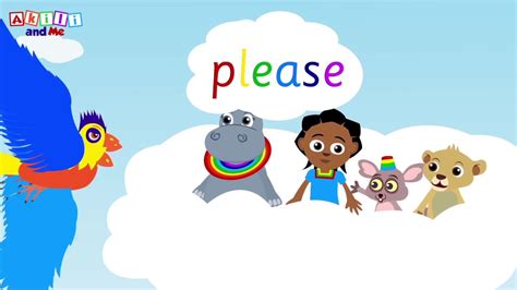The Magic Words Please Sorry And Thank You Song From Akili And Me