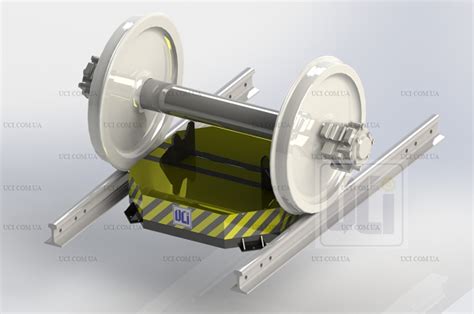 Підйомно поворотна платформа для колісних пар — Ua