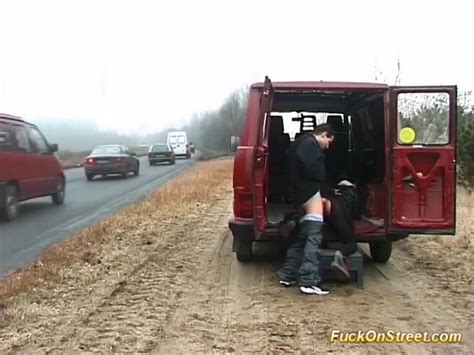 Public Sex In Front Of Massive Traffic