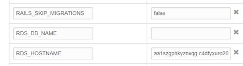 Postgresql Aws Elastic Beanstalk Rdsdbname Environment Variable Is Ignored Rails 5 Stack