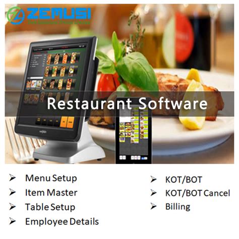 Restaurant Billing System At Best Price In Bhubaneswar ID 4343575 ZEMUSI TECH SOLUTIONS PVT