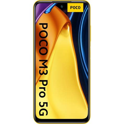 Xiaomi POCO M3 Pro 5G 6/128GB Amarillo Libre | PcComponentes.com