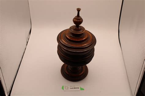 19th Century Treen Tobacco Humidor Bodnarus Auctioneering