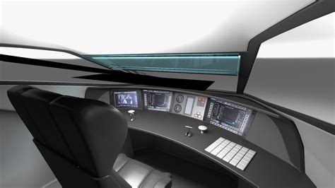 为玛雅人装配的高速子弹头列车 3d模型 169 Ma Free3d