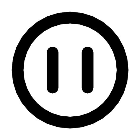 Pause Circle Outline Vector SVG Icon SVG Repo