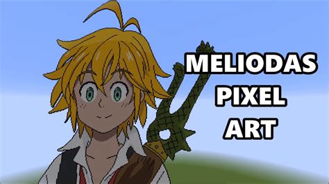 Minecraft Pixel Art Grid Easy Anime