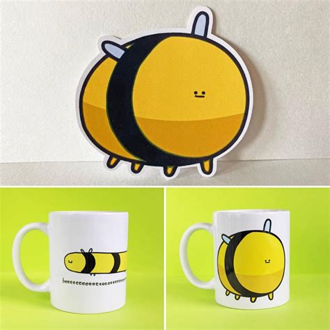Yo Im That Bee Guy My Bee Army Has Expanded Onto Mugs Stickers And Key Chains All Made In