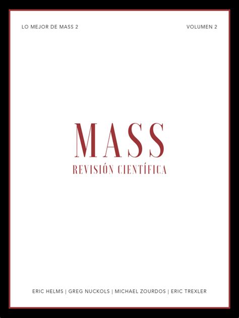 Mass 2 Pdf Dieta Masaje