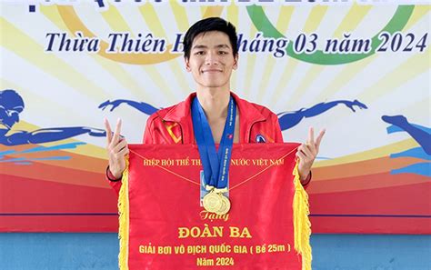 Kình Ngư Đh Duy Tân Phá Kỷ Lục Quốc Gia Giành 2 Huy Chương Vàng Tại