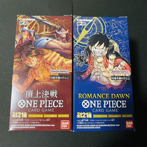 Yahooオークション テープ付き 新品未開封 One Piece カードゲーム