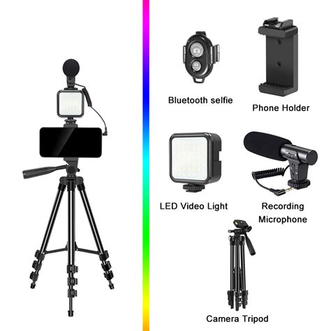Best Price For 5 In 1 Phone Portable Tripods Live Video Kits