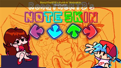 Ronathertds Funkin Noteskin Mod For Friday Night Funkin Fnf Mods