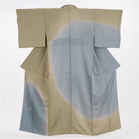 一つ紋 訪問着 刺繍 吹寄せ模様 からんアンティーク着物・リサイクル着物の通販サイト