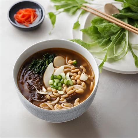 Korean Soybean Paste Soup Vegetarian Healthy Goodness The Fresh Man
