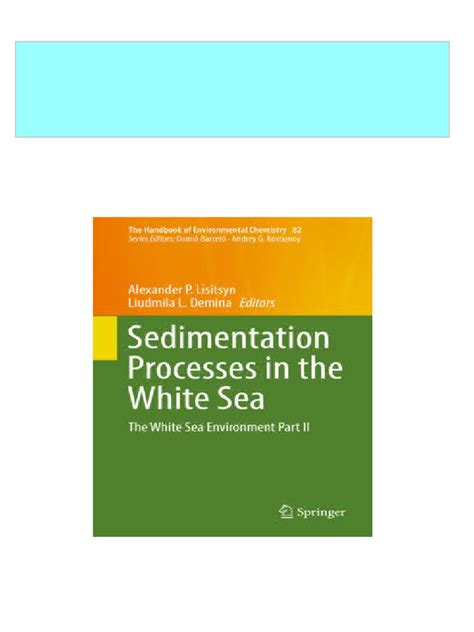 Complete Download Sedimentation Processes In The White Sea The White
