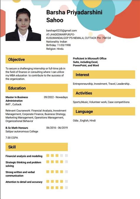 Barsha Priyadarshini Sahoo On Linkedin I Am Looking For An Job Opportunity To Join The