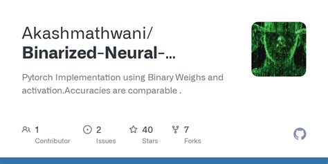 GitHub Akashmathwani Binarized Neural Networks Using Pytorch Pytorch Implementation Using