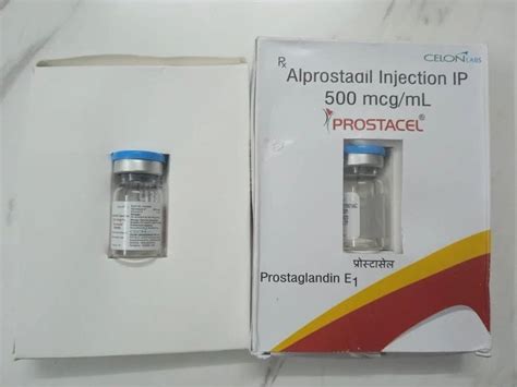 Alprostadil 500 Mcg Injection At 3999 Vial Alprostadil Injection In
