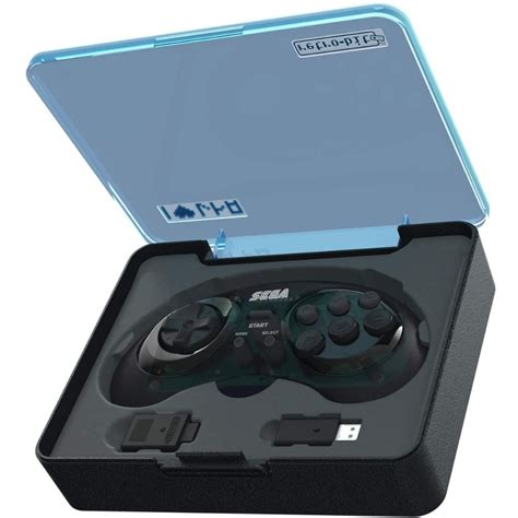 Sega Genesis 2 4 Ghz Wireless Controller 8 Button Arcade Pad For Sega