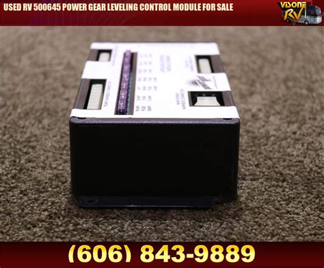 Rv Components Used Rv 500645 Power Gear Leveling Control Module For Sale Leveling System