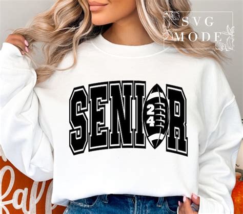 Senior Football Svg Png Football Svg Class Of 2024 Svg Fo Inspire