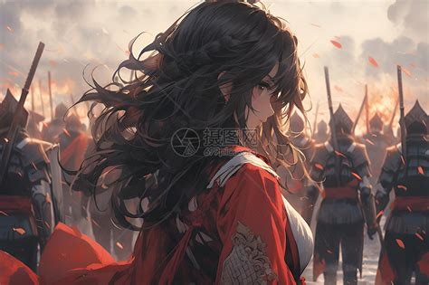 女战士美丽插画图片下载 正版图片601034976 摄图网
