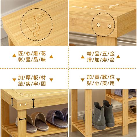 换鞋凳家用门口2020年新款可坐入户实木鞋架长凳子凳鞋柜坐凳一体虎窝淘