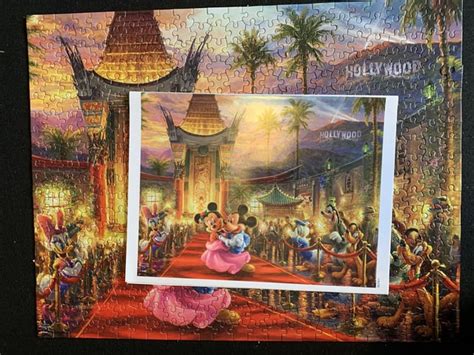 Entry Thomas Kinkade Disney By Ceaco 500 Pieces Rjigsawpuzzles