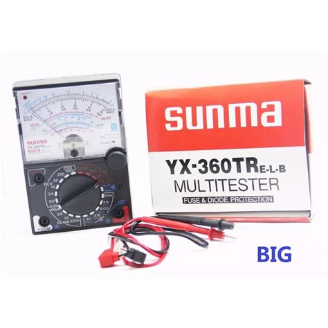 Portable Analog Multimeter C W Test Probe Measuring Dc Ac Voltage And Dc Current Tools Shopee