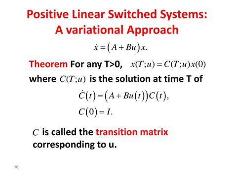 Ppt Stability Analysis Of Linear Switched Systems An Optimal Control