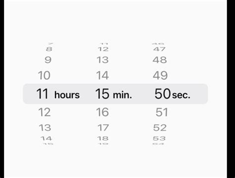 Proposal Add Parameter To Display Only Numbers In Cupertinotimepicker