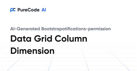 build great bootstrapotifications permission data grid column dimension